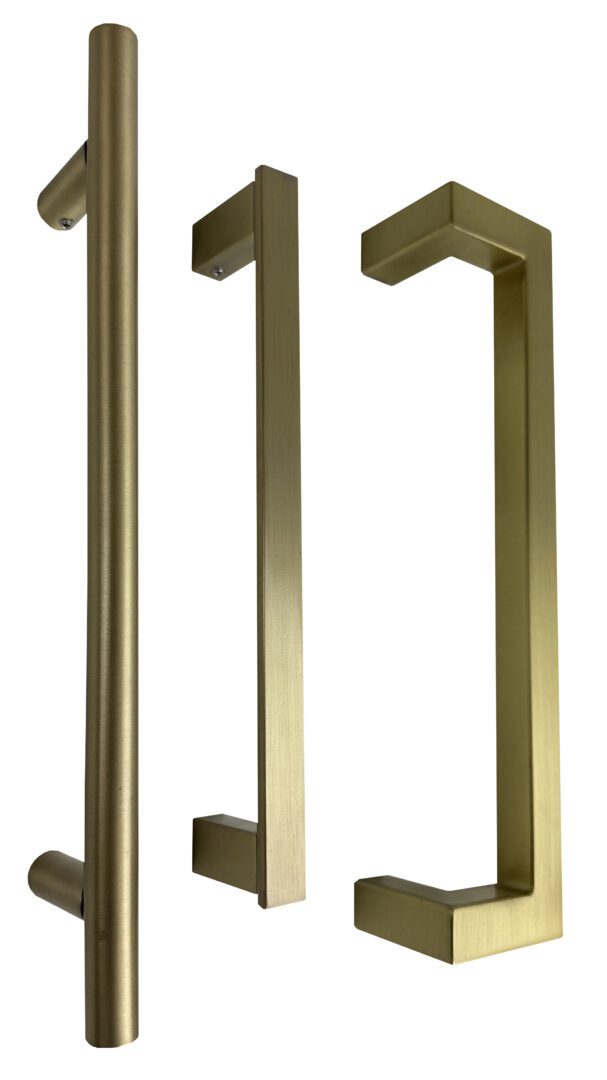 New Gold Finish Handles | The Sliding Door Company